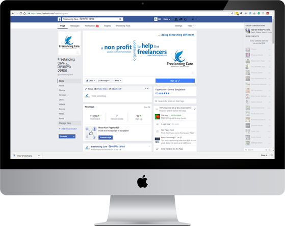 Freelancing care - Home